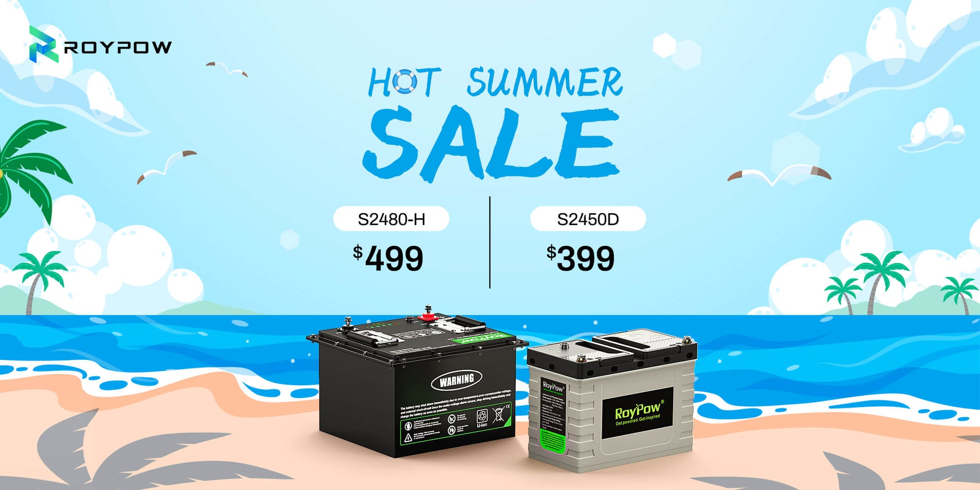 RoyPow is the leader in R&D and manufacturing of LiFePO4 batteries.